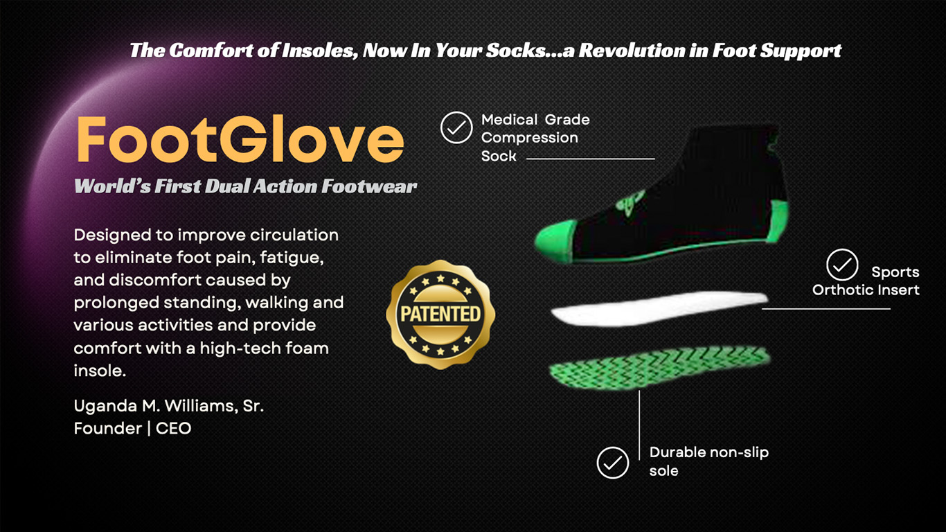 Front Page - Patented Insole Socks